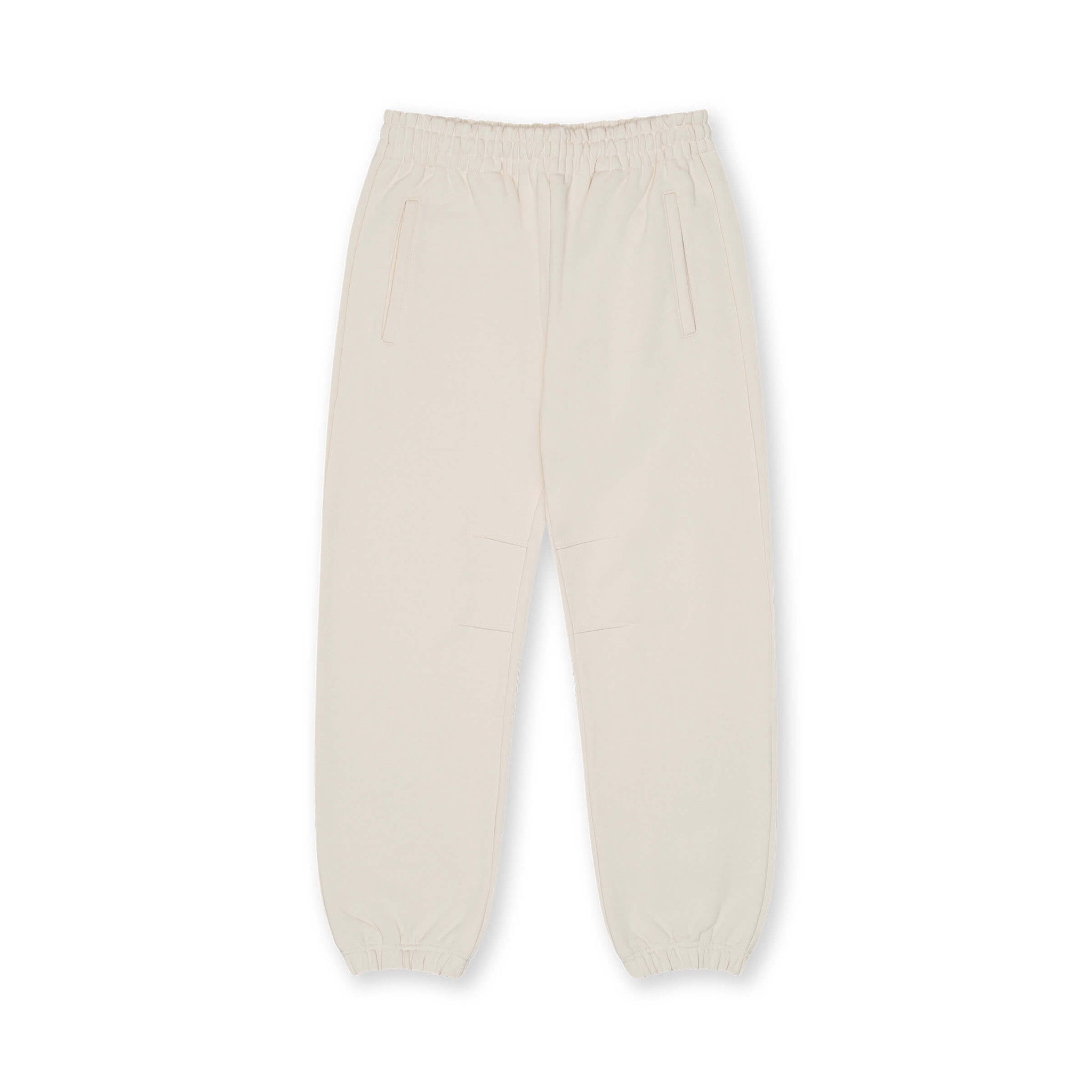 Oversized Beige Joggers – Heavyweight 550GSM French Terry Sweatpants